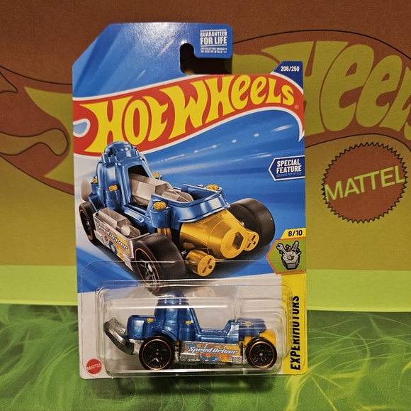 Hot Wheels | Toys | Hot Wheels Speed Driver Blue And Yellow Race Car ...